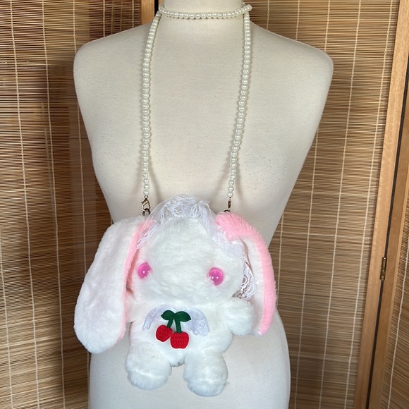 Harajuku Lovers | Bags | Canker Lolita Cute Pearl Rabbit Crossbody Bag ...